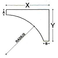 Construction Shapes Cove Mouldings, Bullnose Mouldings